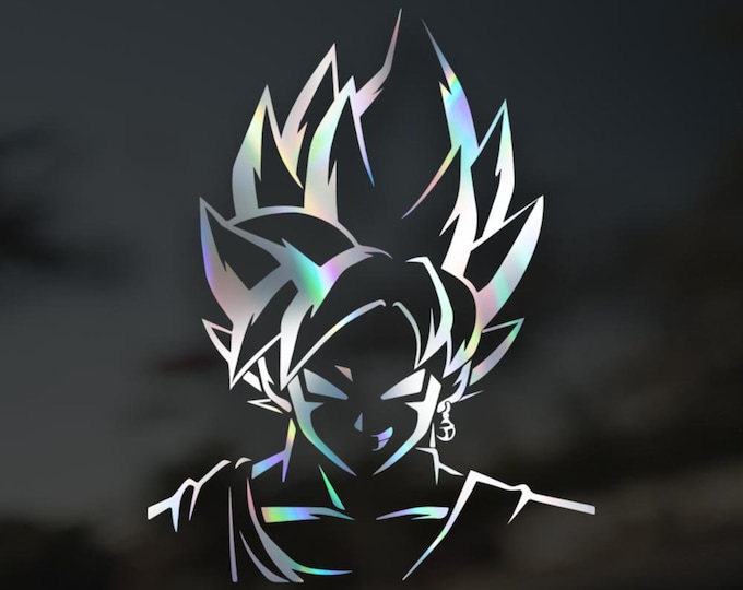Calcomanía de vinilo Goku Black Decal - Etsy España