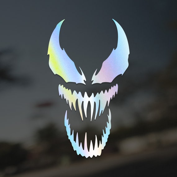 Venom Face Decal - Etsy