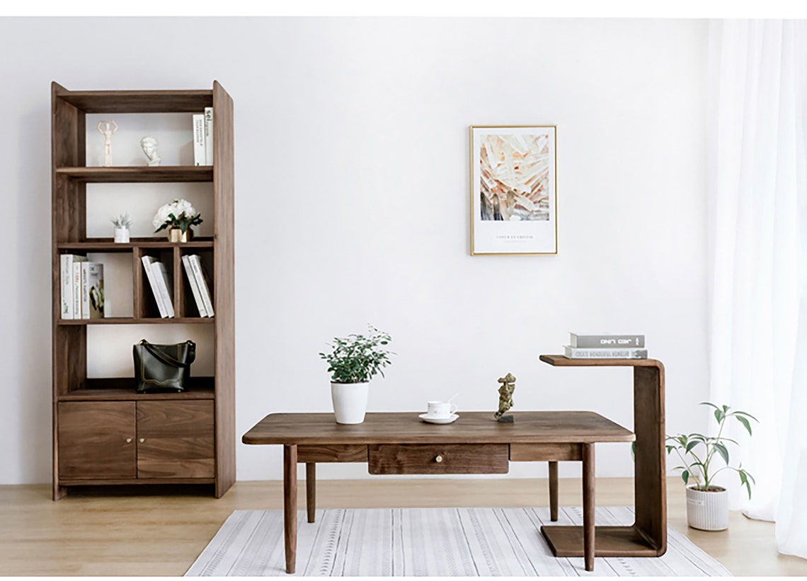 Black Walnut Side Table End Table - Etsy