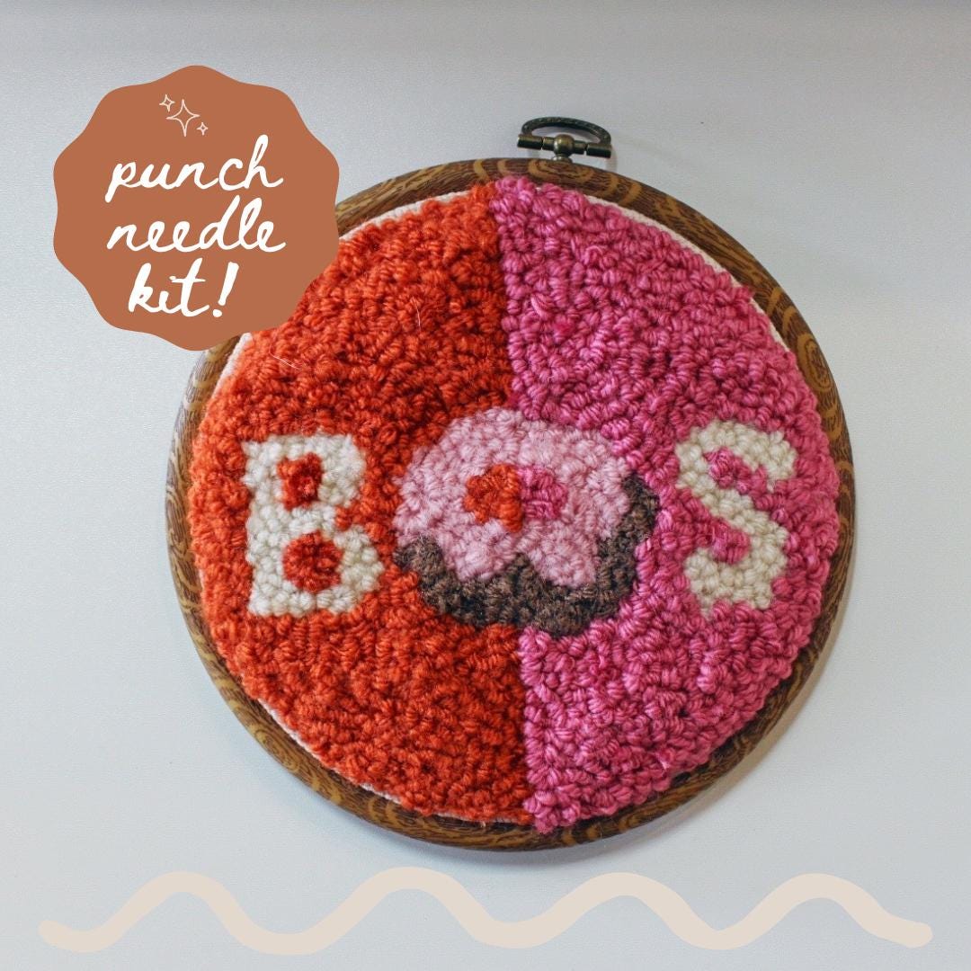 DIY Punch Needle Kit | Boston Runs On... | Dunkin Donuts | Craft Kit ...