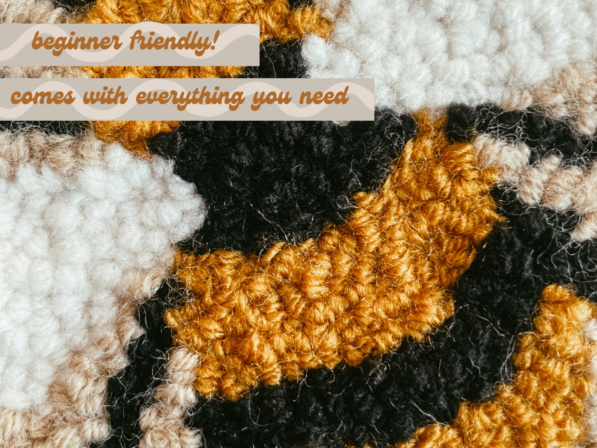 DIY Punch Needle Kit Bumble Bee Bee Craft Kit Crafty - Etsy