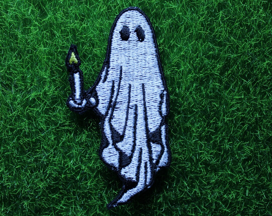 Little Ghost Embroidered Patch Durable and Well-made Iron-on/sew-on for Jackets, Hats, Bags ...