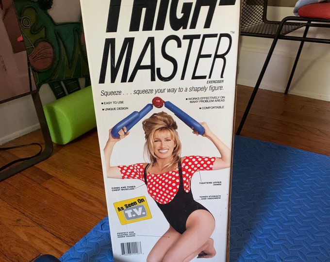 RARE Suzanne Somer's Original Thighmaster Exerciser Still in Box - Etsy