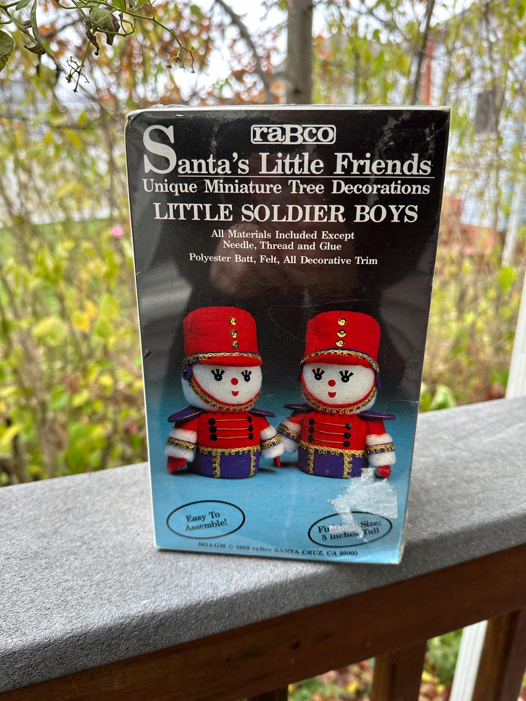Rabco Santa's Little Helpers Little Soldier Boys Craft Kit - Unopened ...