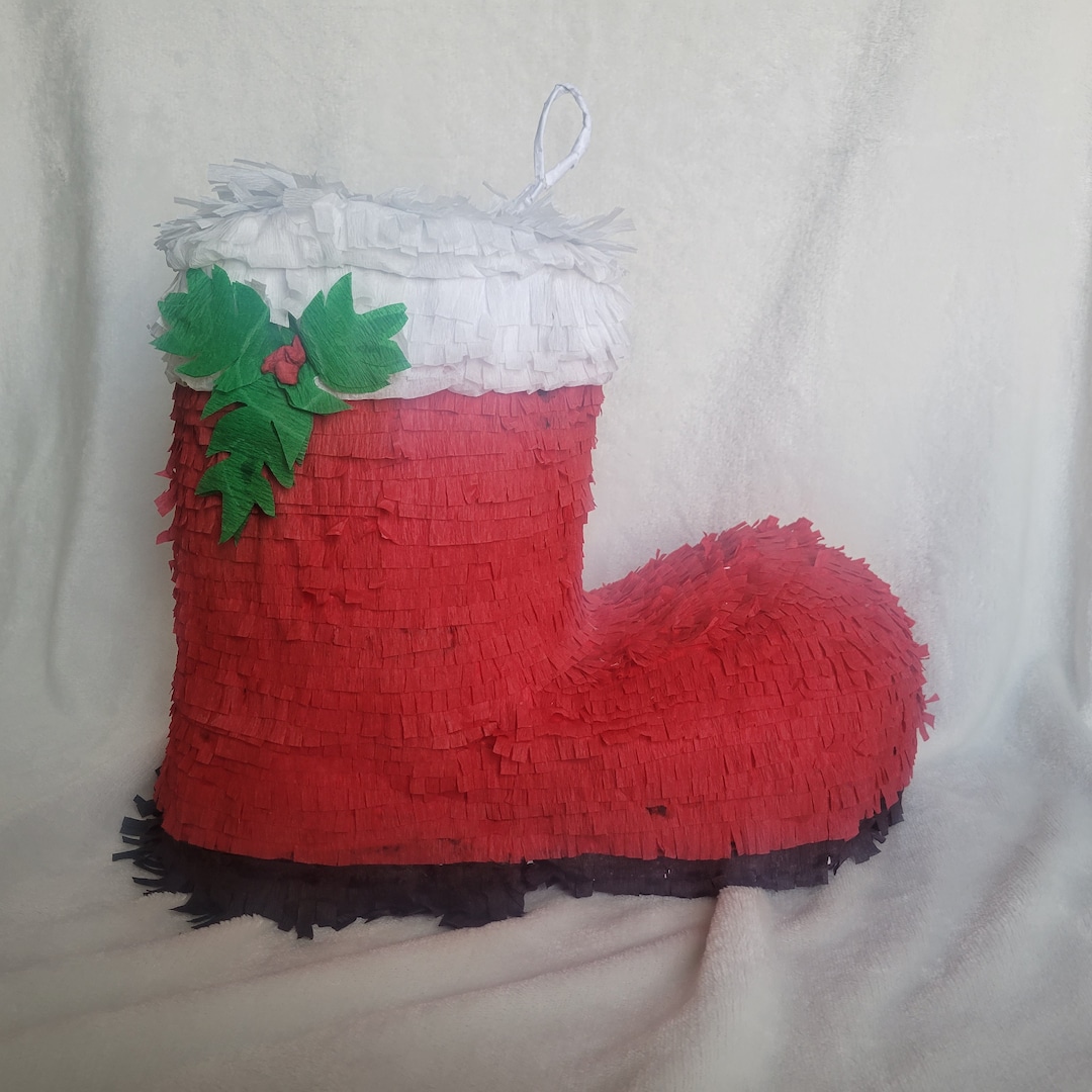 Christmas Boot Pinata - Etsy