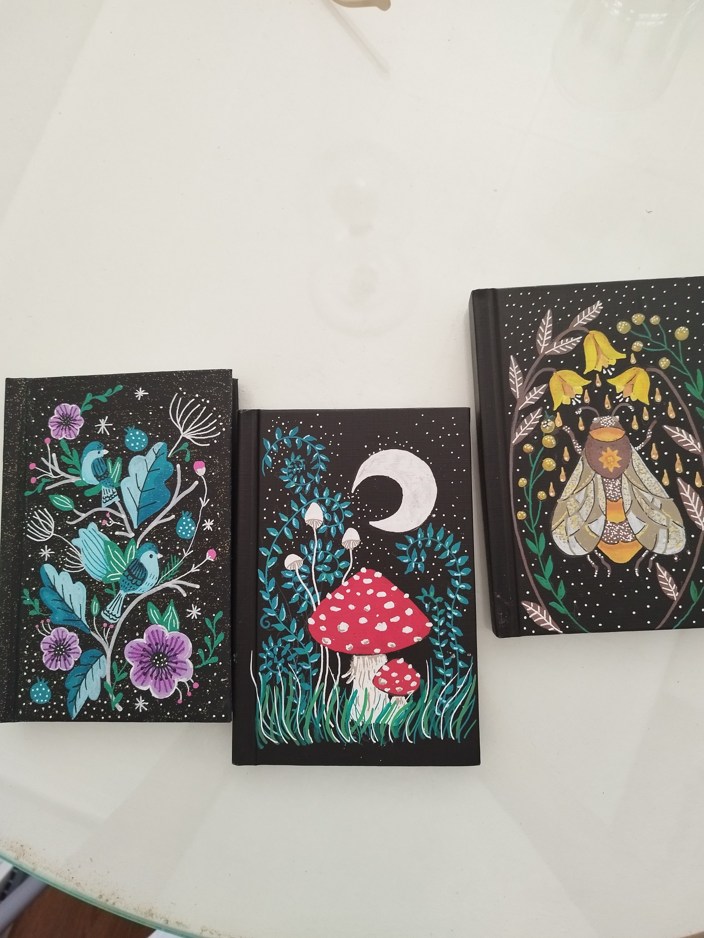 Hand Painted Notebooks - Etsy