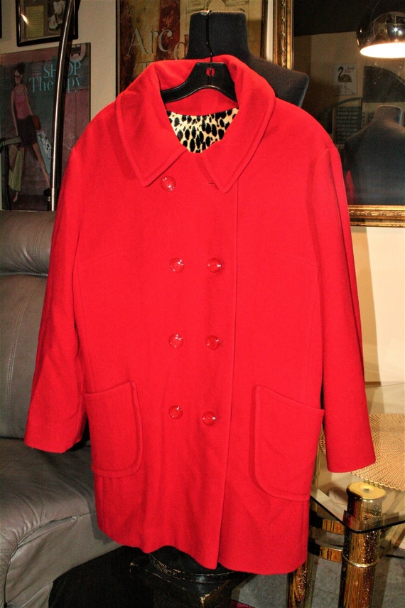 Vintage wool leopard print - Gem