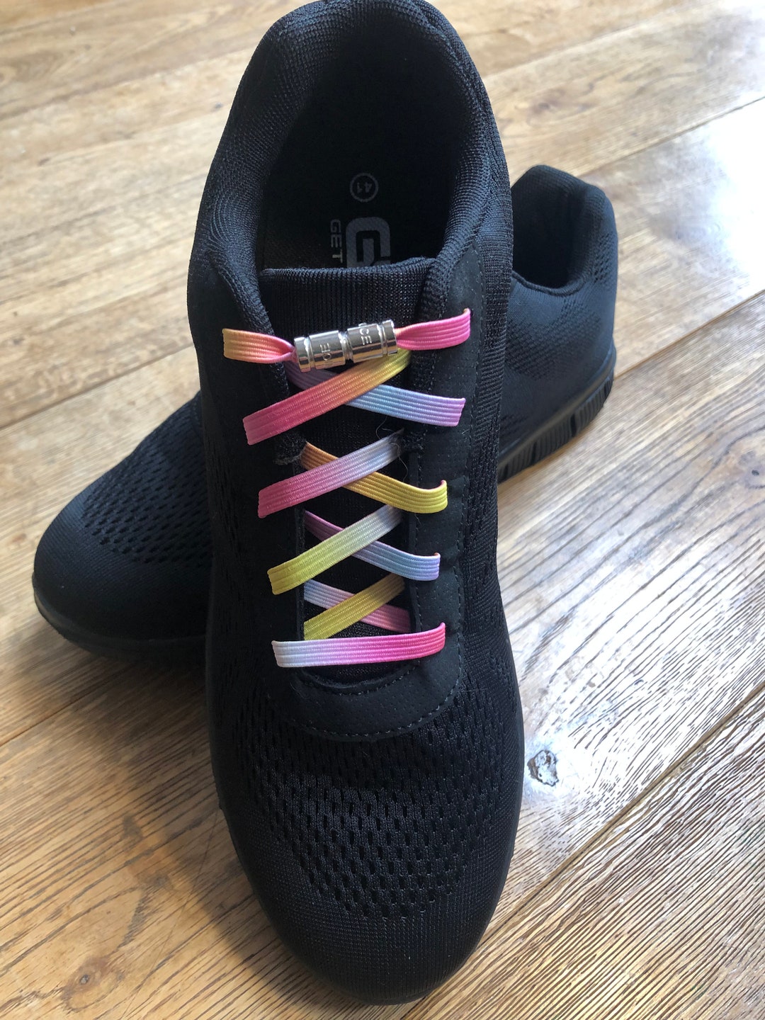 Funky Elastic Non Tie Barrel Laces - Etsy