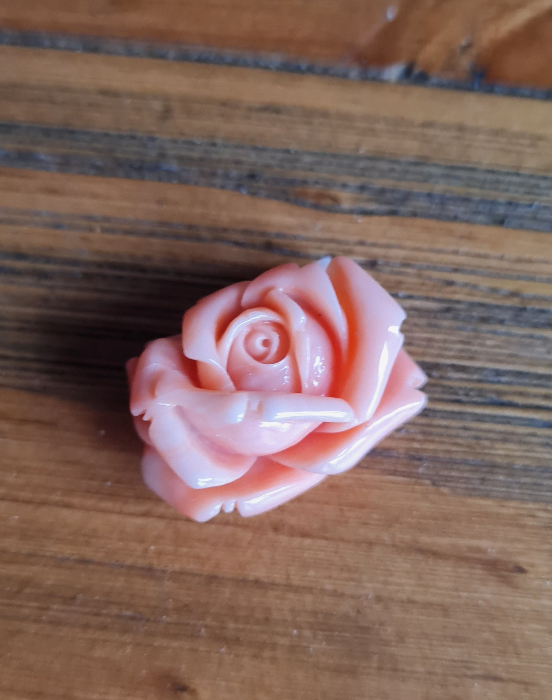 Vintage Natural Japanese Momo Coral Flower for Ring / Pendant - Etsy