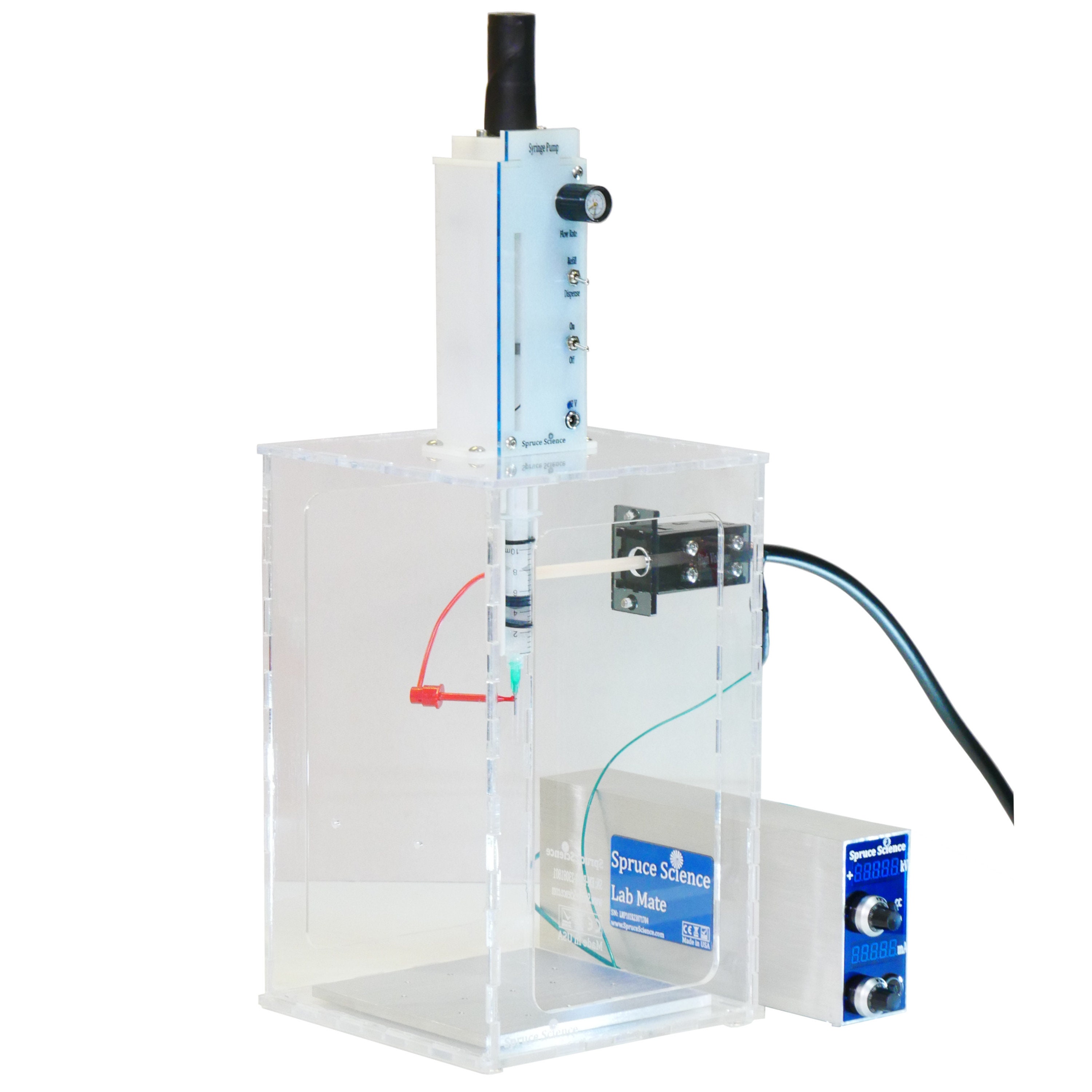 Electrospinning Machine With an Adjustable 10 Kv High Voltage Power ...