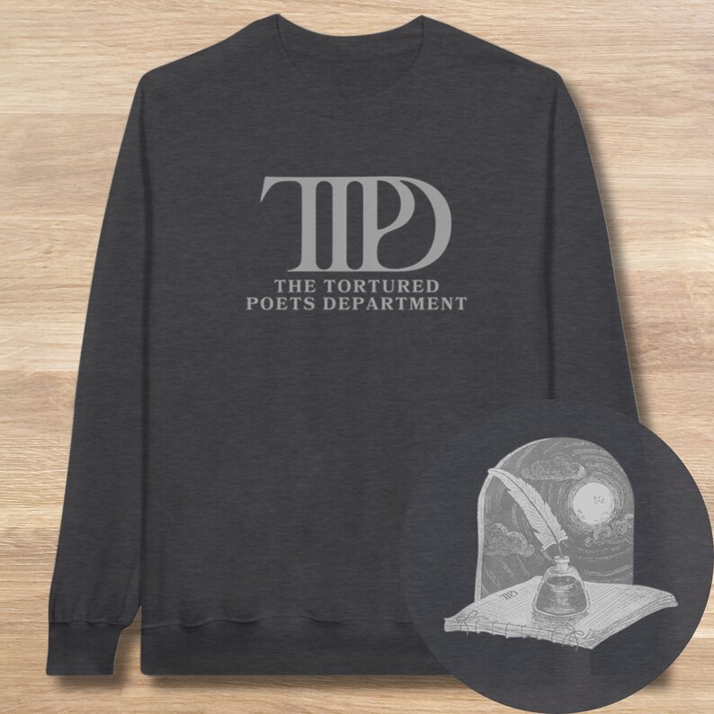 The Tortured Poets Department the Manuscript Sweatshirt, TTPD Merch ...