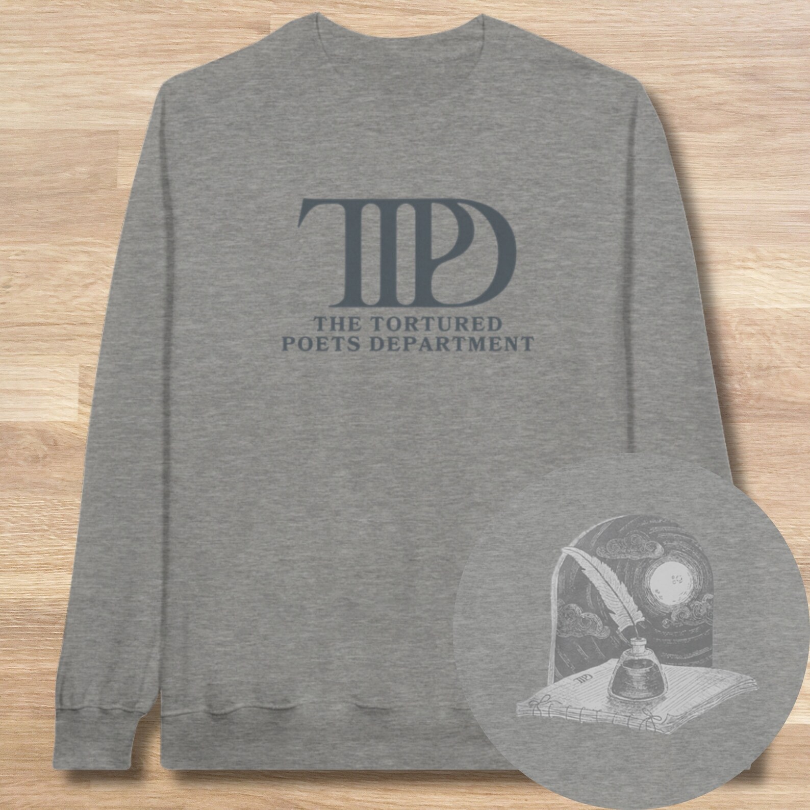 The Tortured Poets Department the Manuscript Sweatshirt, TTPD Merch ...