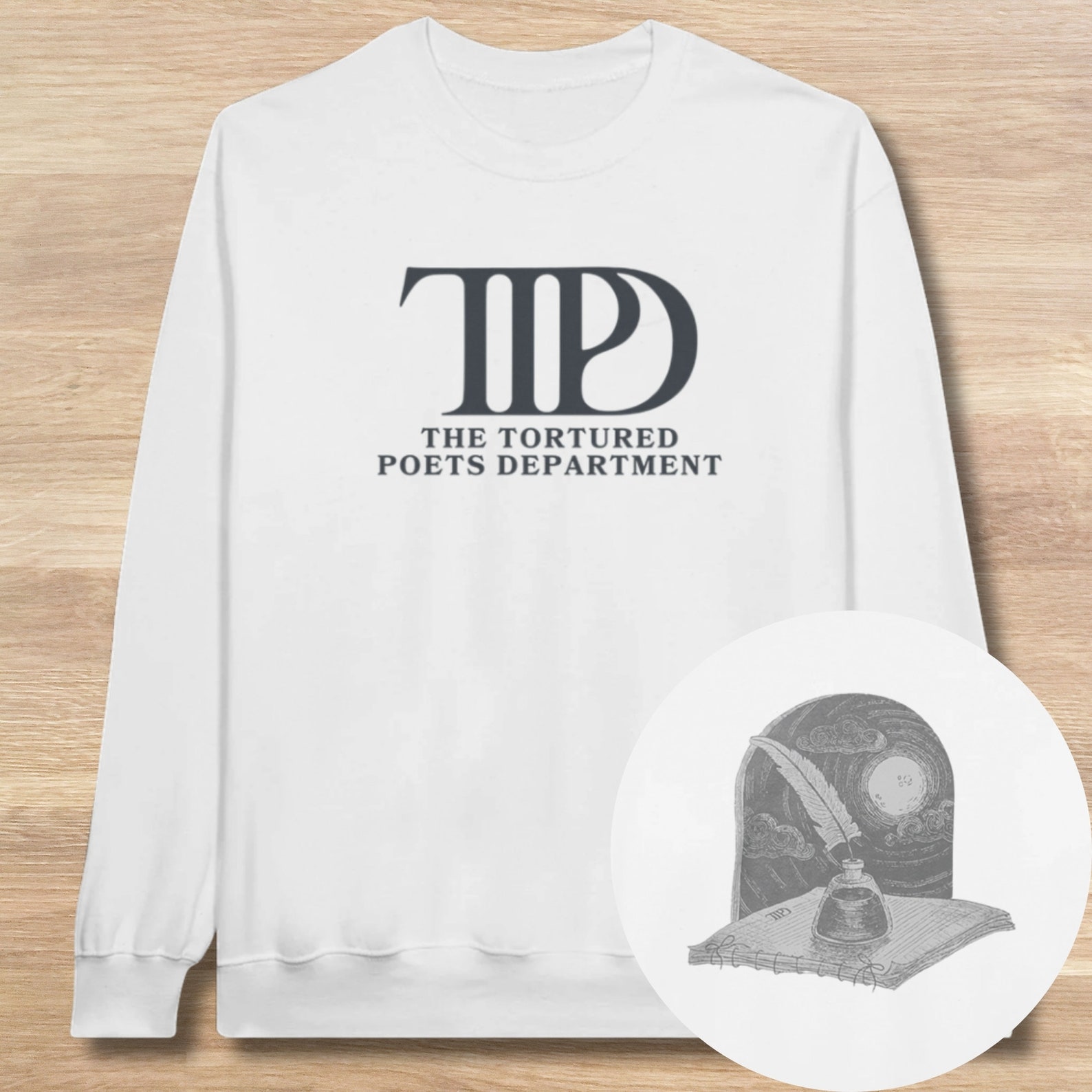 The Tortured Poets Department the Manuscript Sweatshirt, TTPD Merch ...