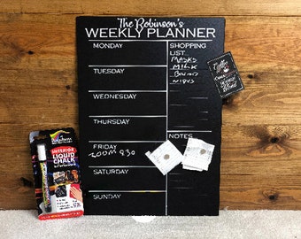 Chalkboard Planner | Etsy UK