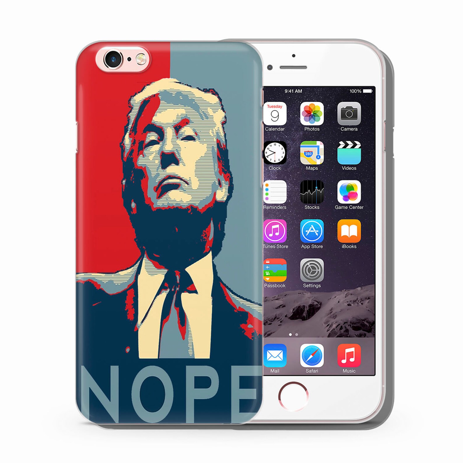 DONALD TRUMP 1 iPhone 4 5 SE 1 2 3 Gen 6 7 8 X S Max Plus Xr Thin Case ...
