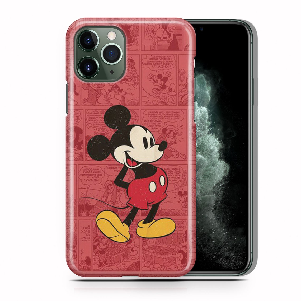 MiCKEY MoUSE 8 iPhone 11 / 12 / Pro / Max / Mini Thin Case | Etsy