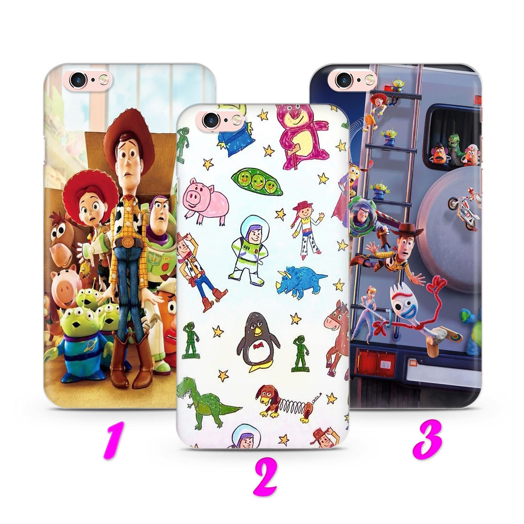 TOY STORY 2 iPhone 4 5 SE 1 2 3 Gen 6 7 8 X S Max Plus Xr Thin Case ...
