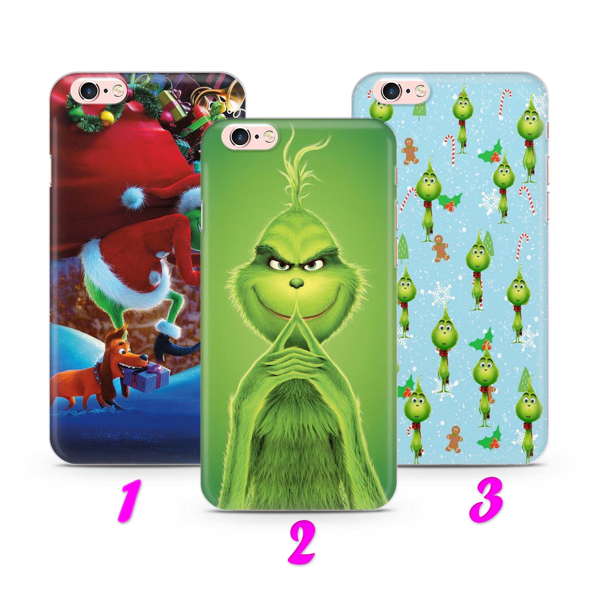 GRINCH 2 iPhone 4 5 SE 1 & 2 Gen 6 7 8 X s Max plus XR dünne | Etsy