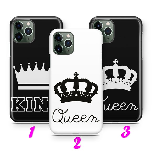 King Queen Phone Case - Etsy