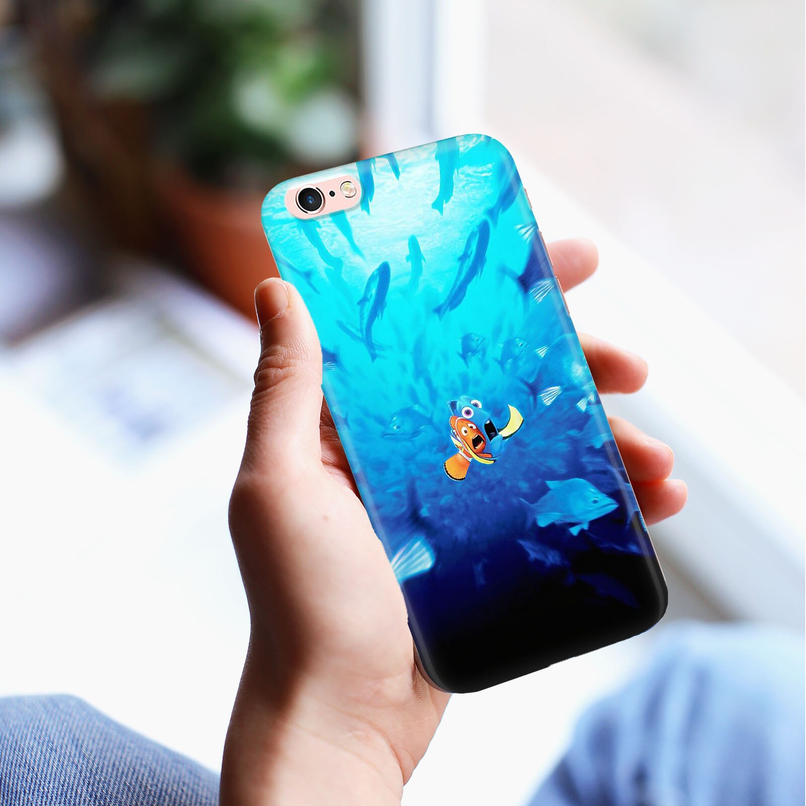 Finding Nemo Dory 1 iPhone 4 5 SE 1 2 3 Gen 6 7 8 X S Max Plus XR Thin ...