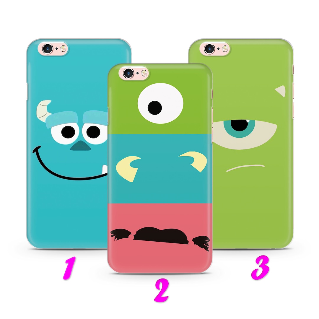 Monsters Inc 1 iPhone 4 5 SE 1 2 3 Gen 6 7 8 X S Max Plus XR Thin Case ...
