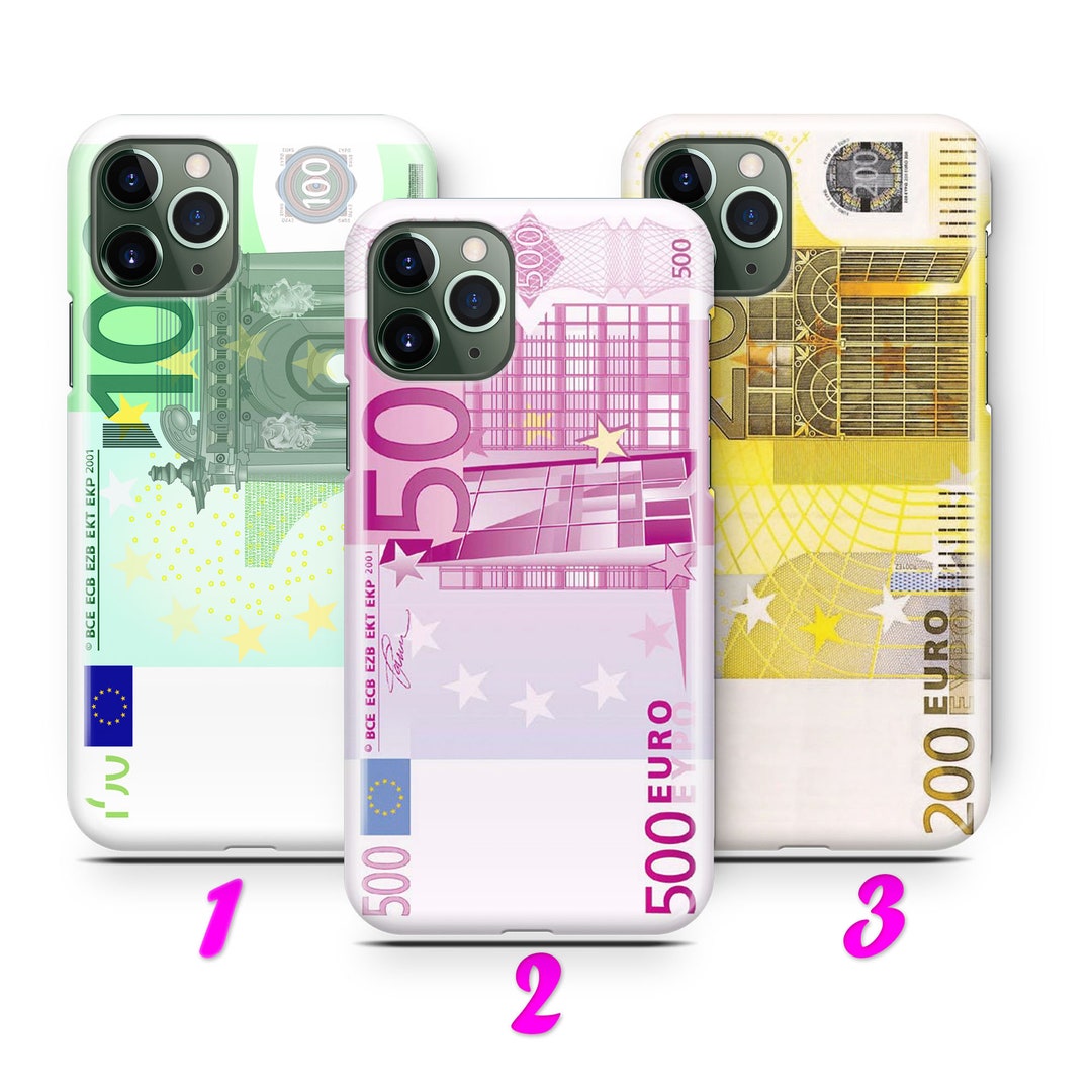 Capa MoNEY EuRO BiLLS 2 iPhone 11 12 13 14 15 16 Pro / Max / Mini ...