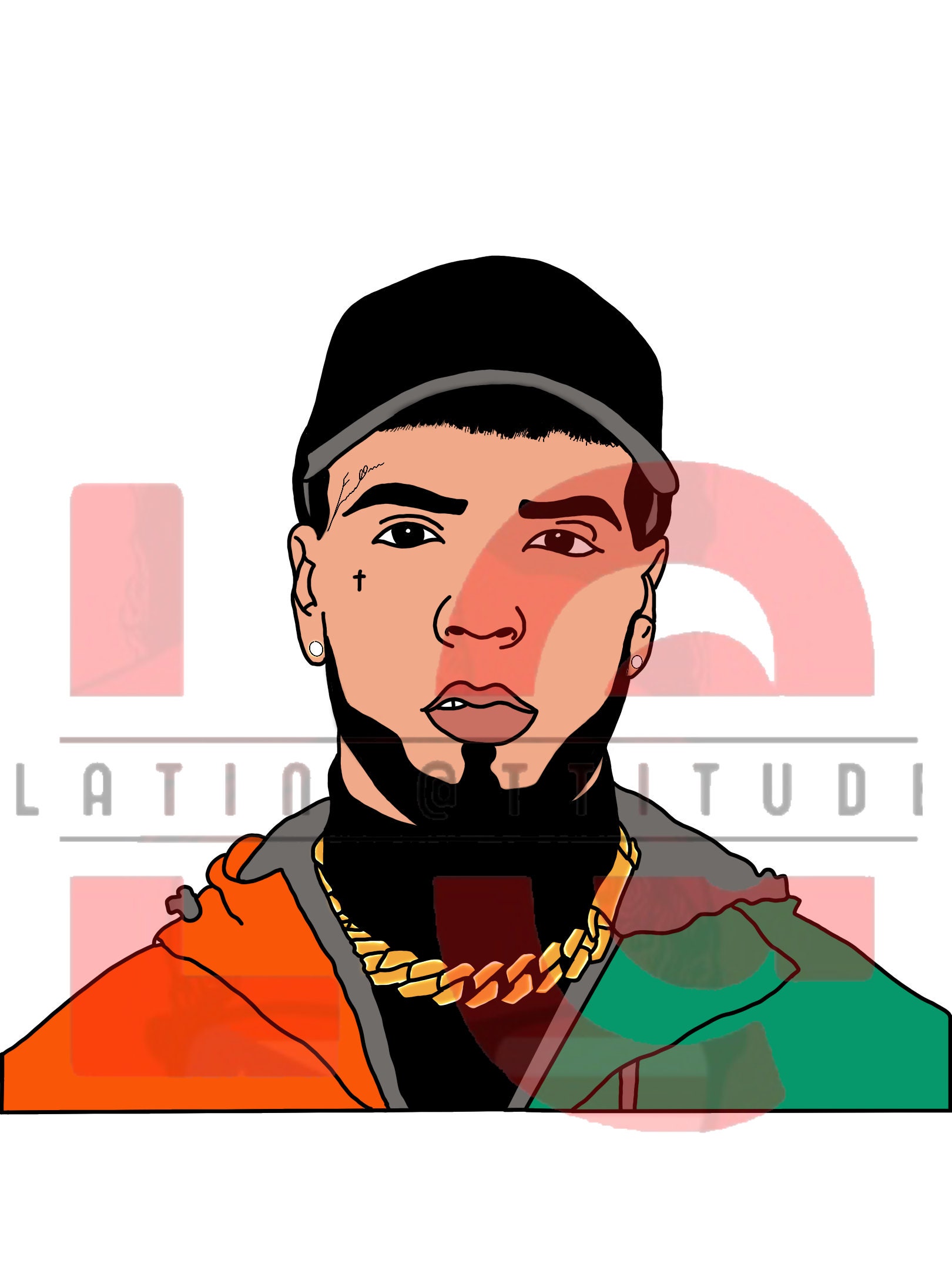 Anuel AA SVG PNG Digital Download File - Etsy India