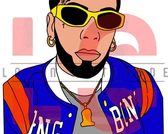 Anuel Svg - Etsy