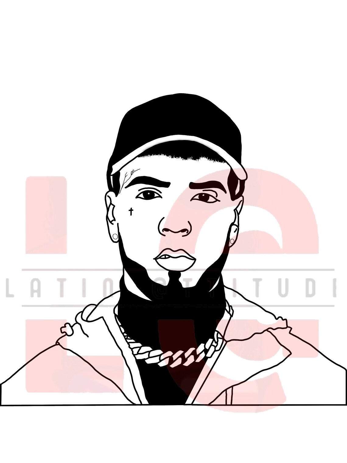 Anuel AA SVG PNG Digital Download File - Etsy India