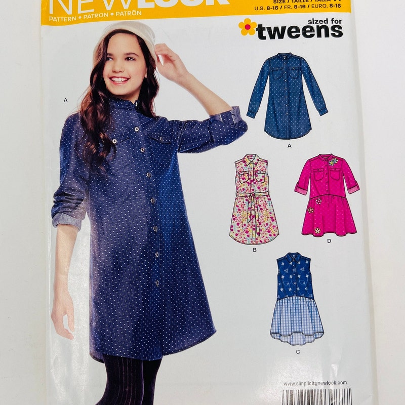 Girls Tunic Pattern - Etsy