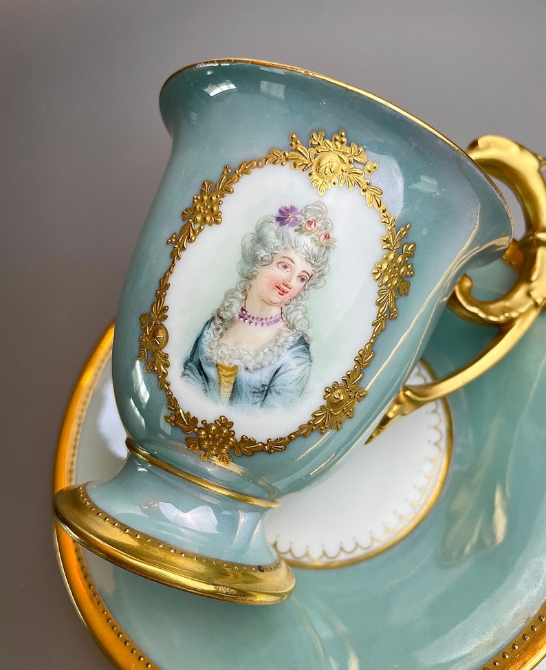 Stunning, Hard to Find Donath&co Dresden Germany Teacup and Saucer - Etsy