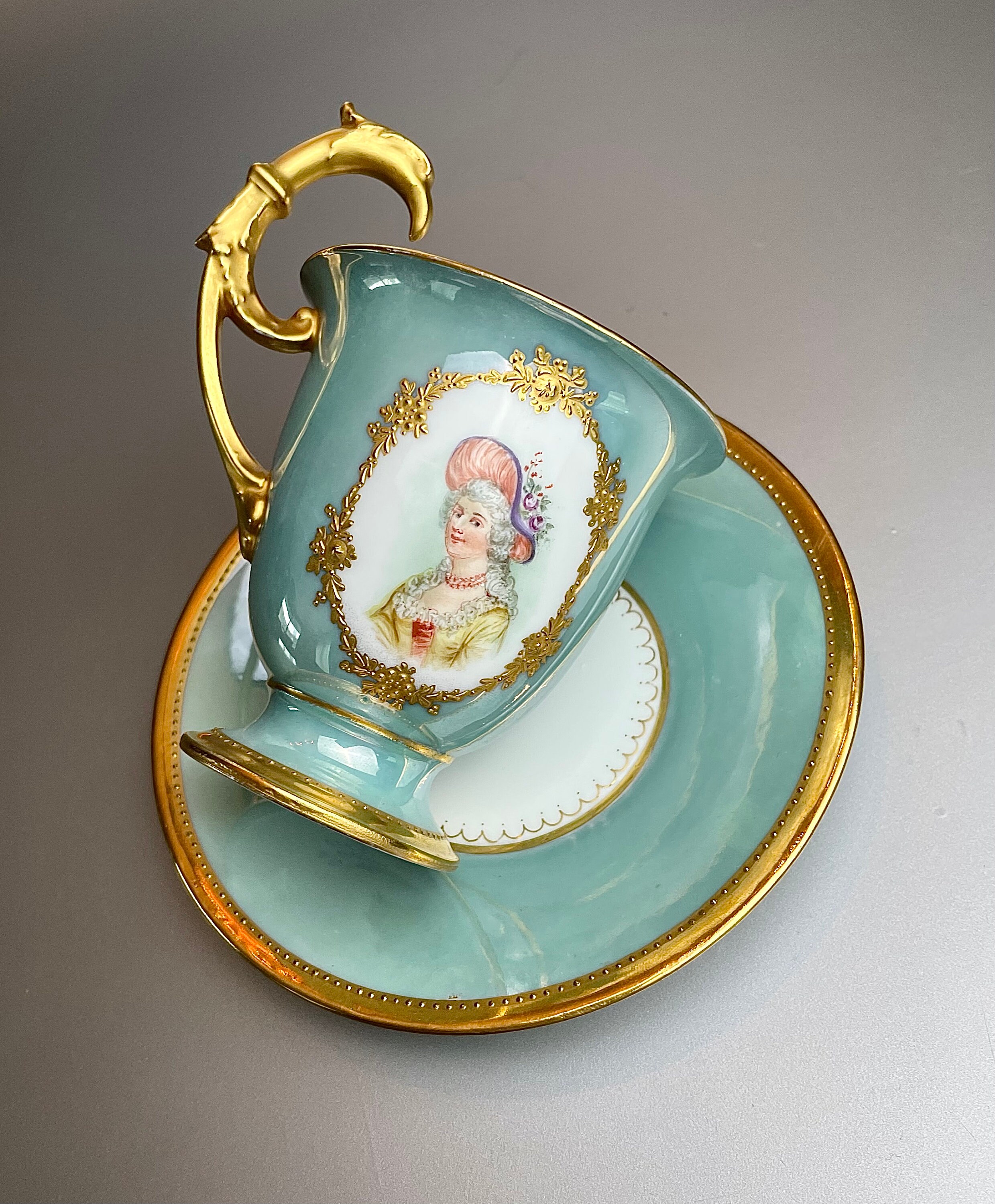 Stunning, Hard to Find Donath&co Dresden Germany Teacup and Saucer - Etsy