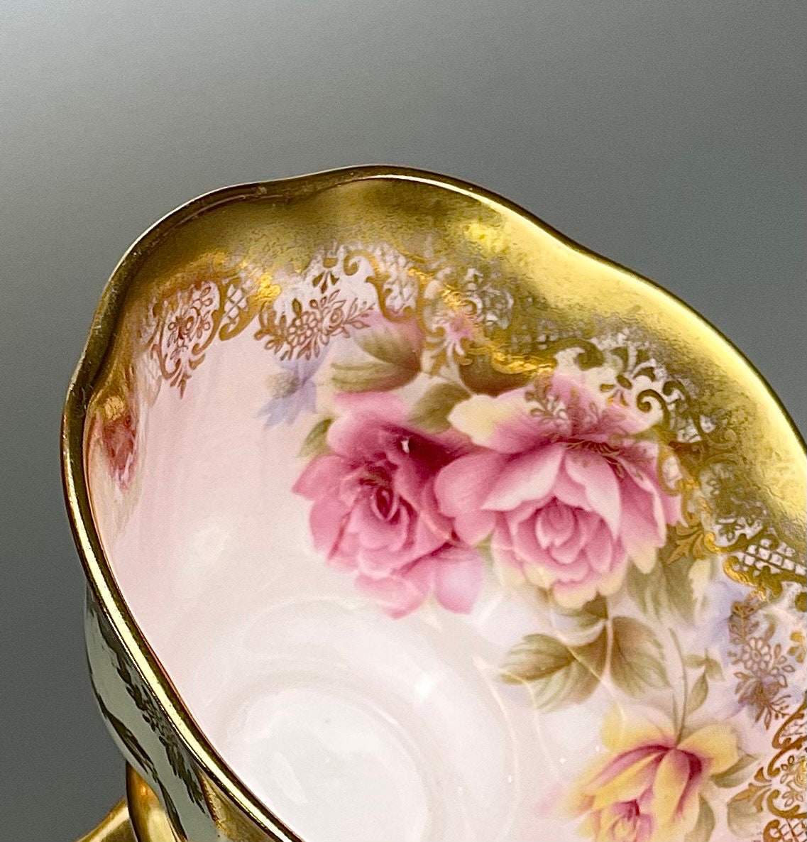 Vintage Royal Albert England Portrait Series Tea Cup and Saucer - Etsy