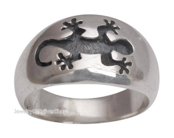 Gecko Ring - Etsy