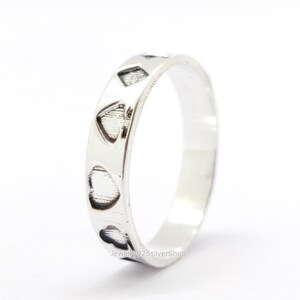 Poker Ring, 925 Sterling Silver Ring, Playing Card Ring, Gamble Ring ...