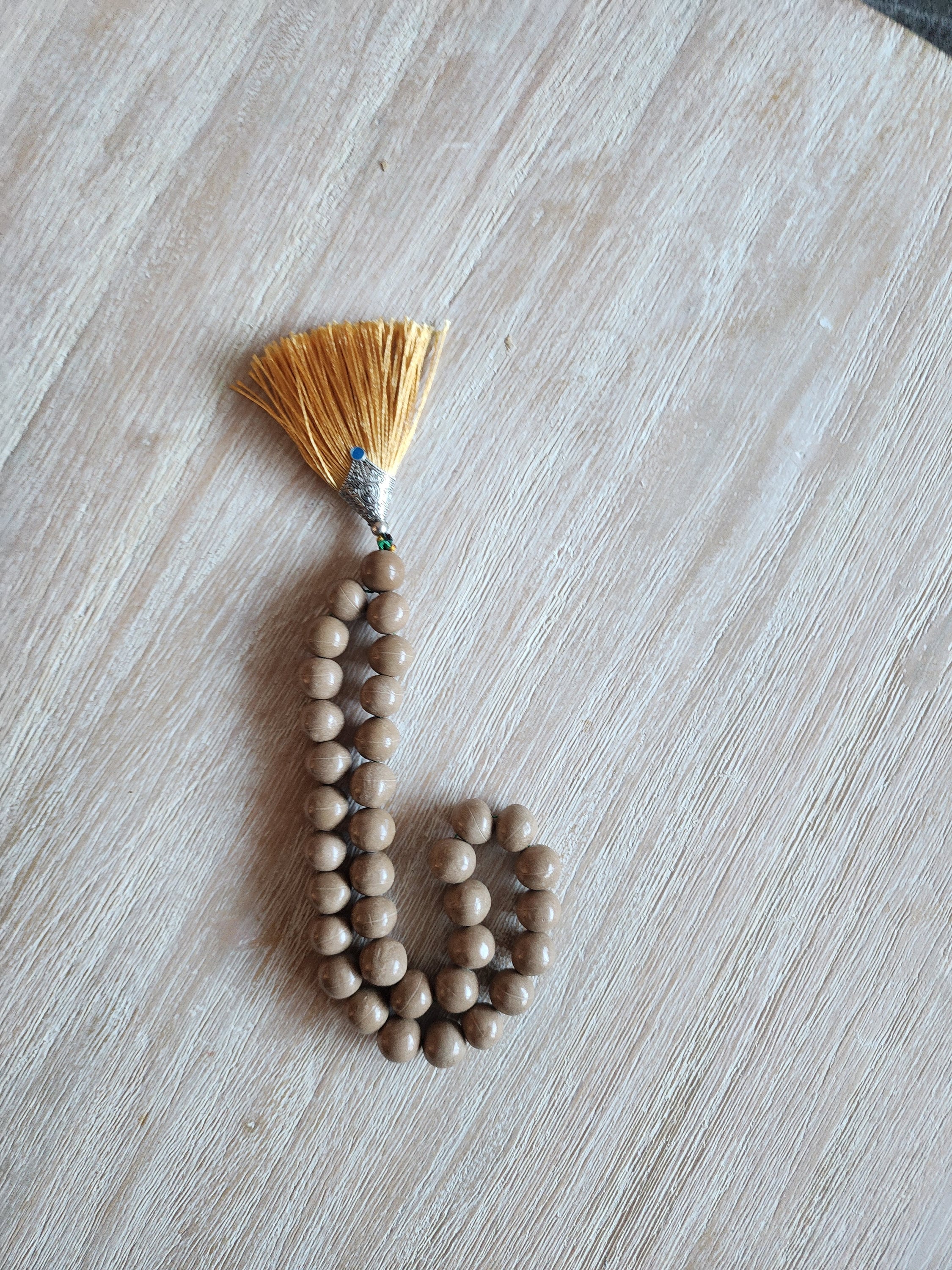 100% Turbah Karbala Rosary, Karbala Soil 100 Prayer Beads Mixed With ...