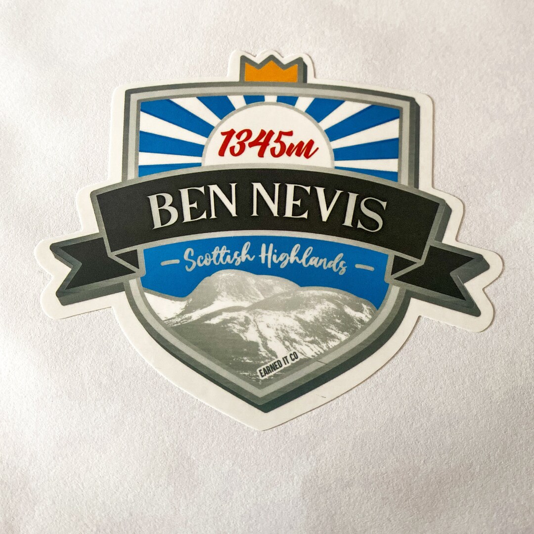 Ben Nevis Sticker - Etsy