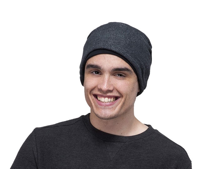 100% Cotton Cuff Cap Beanies for Men Cancer Hats Chemo Hats Hats for ...