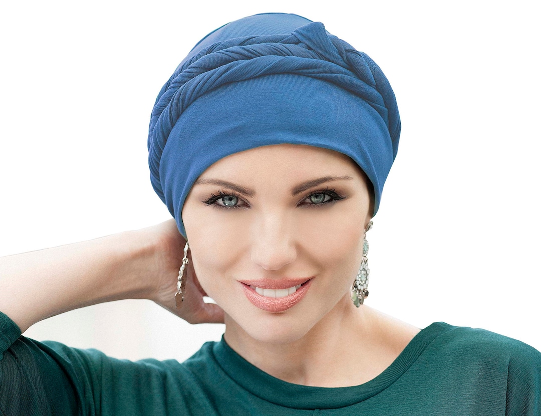 Chemo Turban Head Scarves for Women, Scarf for Hair Loss- Asha - Etsy