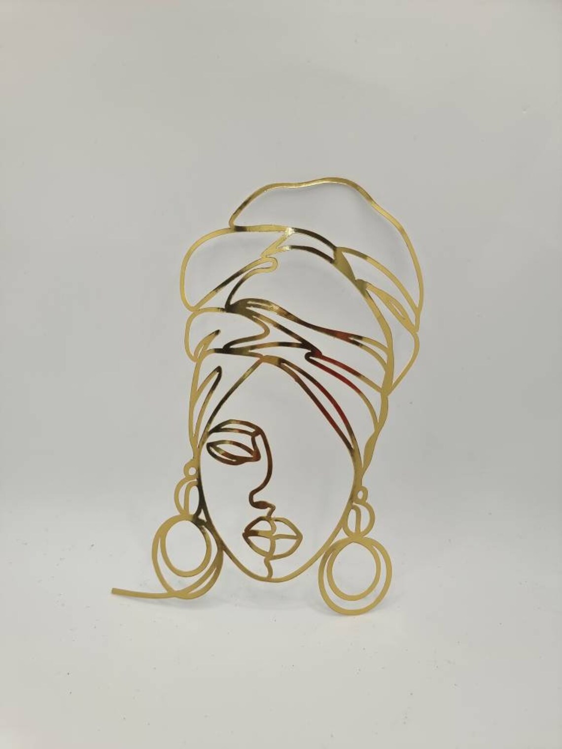 Line Art Face Cake Topper Charm Abstract Line Art Cake - Etsy