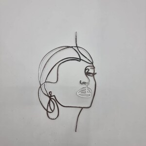 Line Art Face Cake Topper Charm Abstract Line Art Cake - Etsy