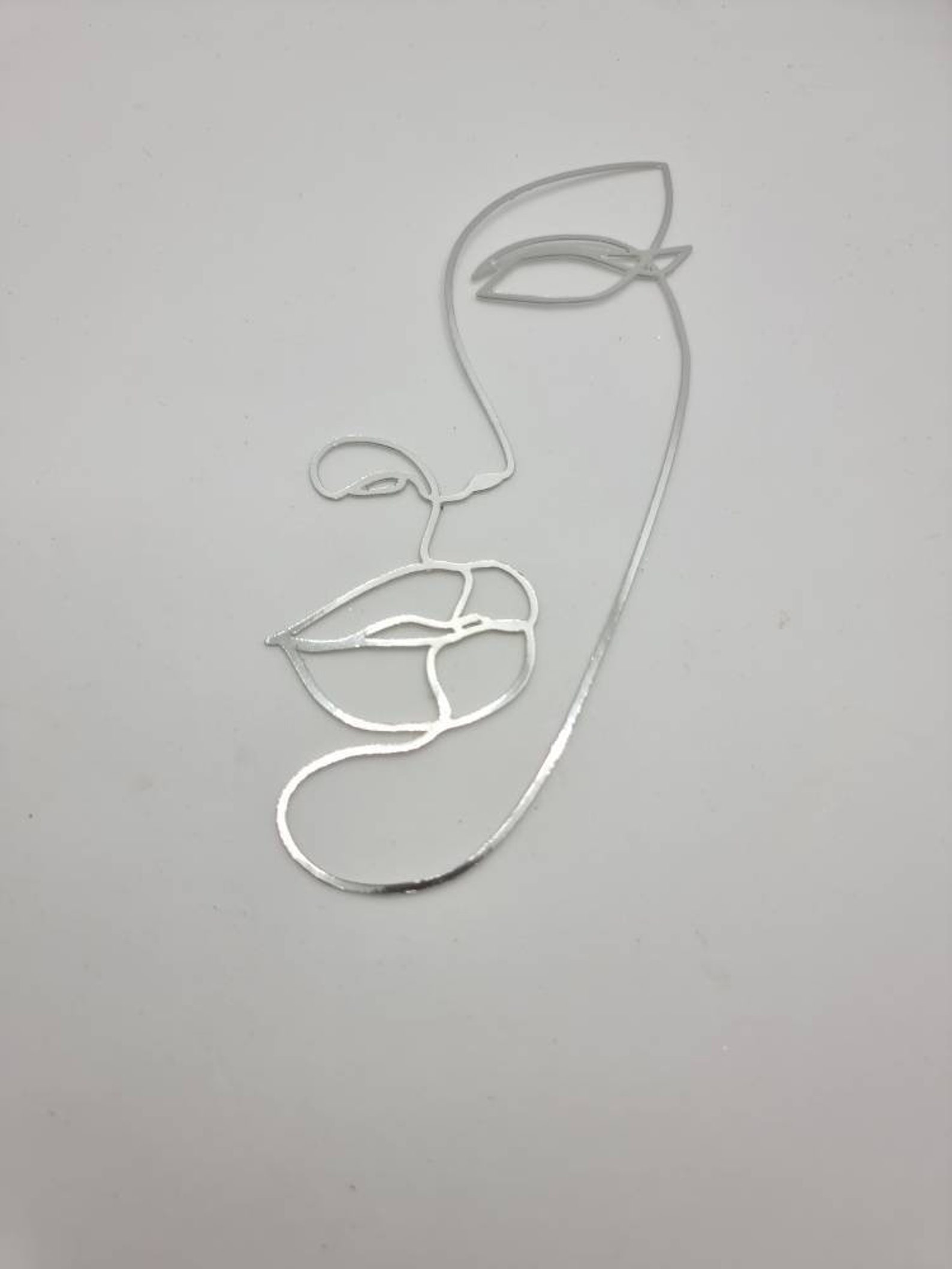 Line Art Face Cake Topper Charm Abstract Line Art Cake Topper - Etsy UK