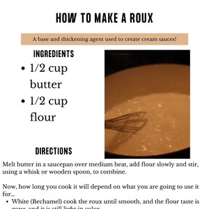 How to Make A Roux - Etsy