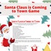 Santa Claus is Coming to Town Christmas Game, Instant Download ...