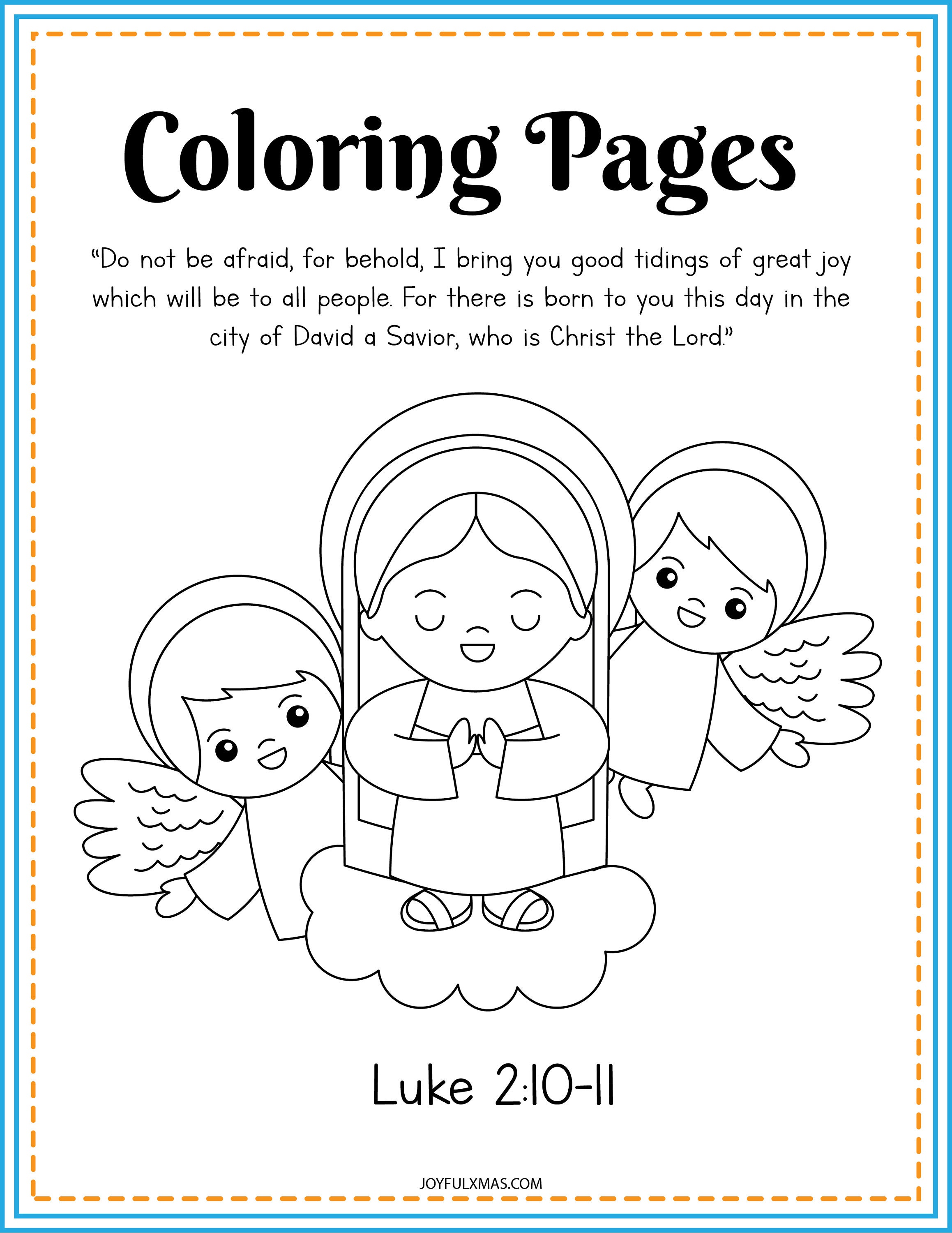 Christmas Nativity Set for Kids, Instant Download, Christmas Workbook ...