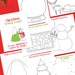 Christmas Drawing Prompts, Instant Download, Digital Download ...