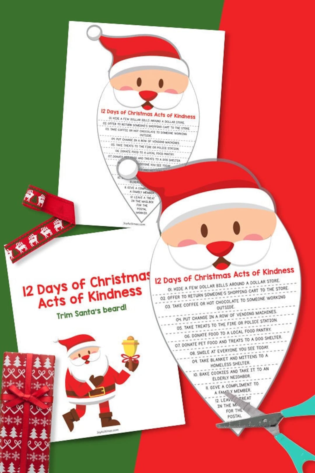 12 Days of Christmas Acts of Kindness, 12 Days of Christmas, Acts of ...