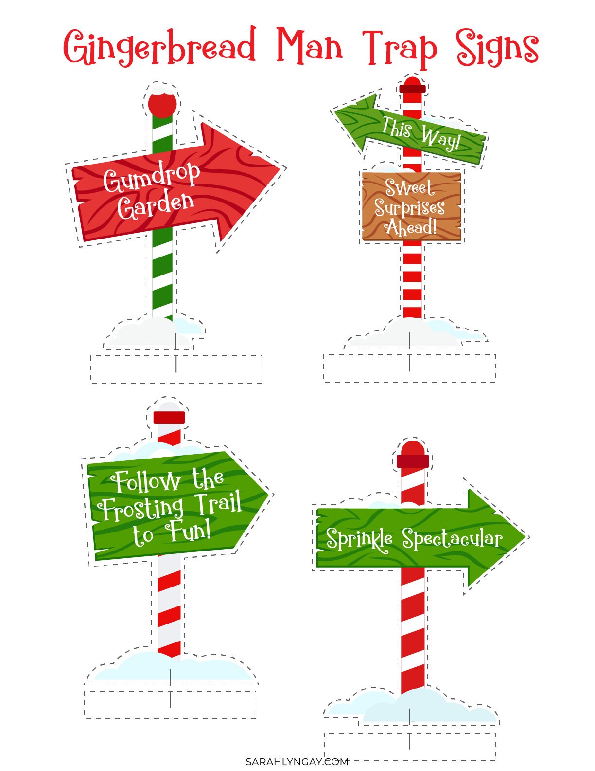 Let's Catch A Gingerbread Man, Digital Download, Instant Download ...