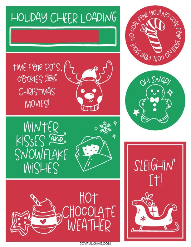 Christmas Eve Box Ideas Christmas Printables Digital - Etsy