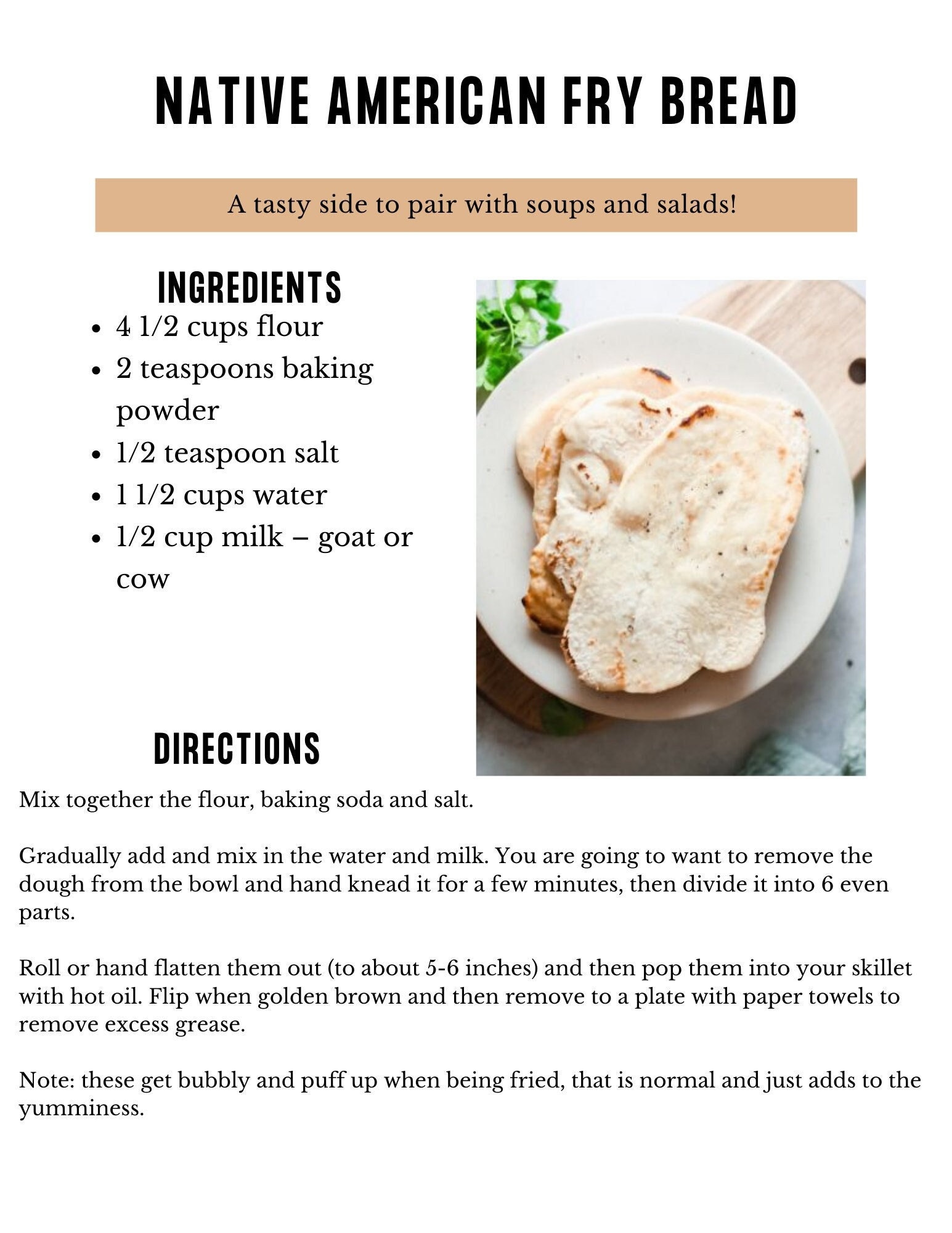 Native American Fry Bread - Etsy